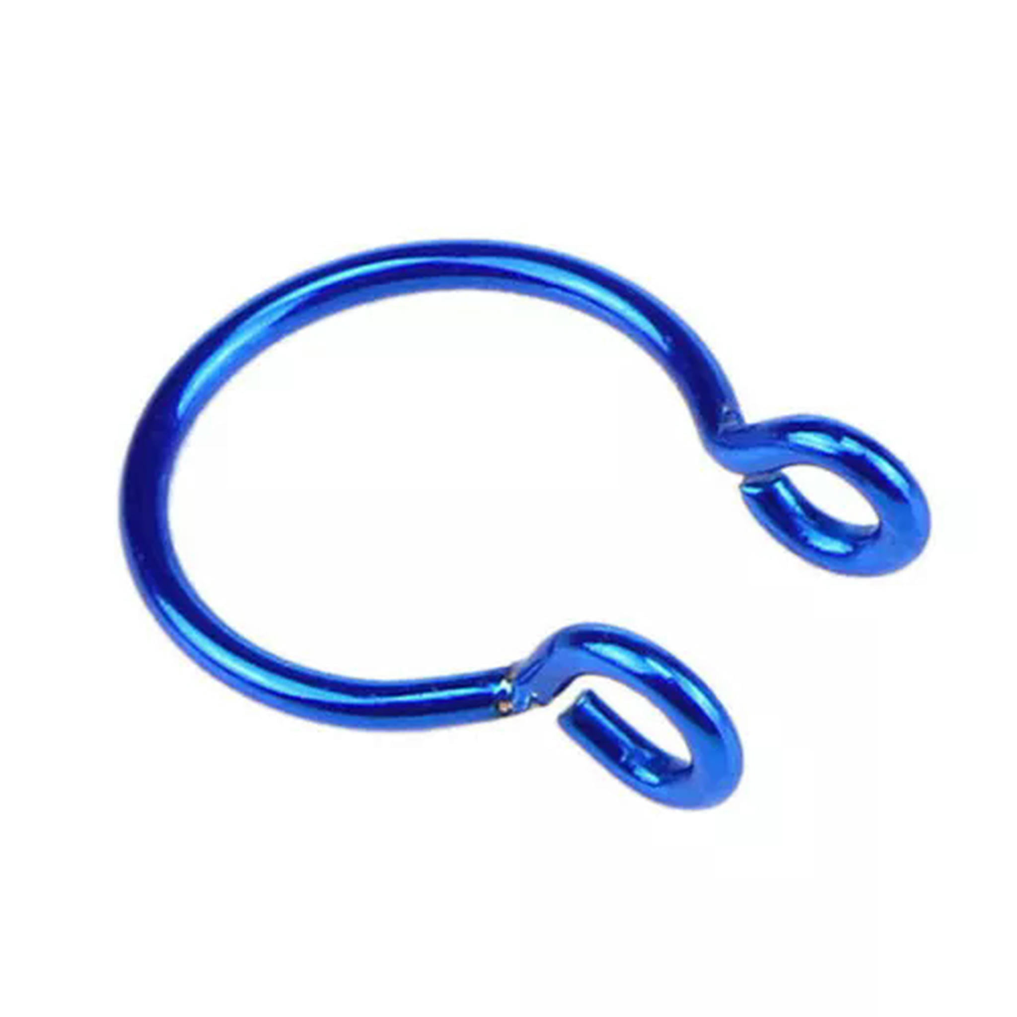 GKNET Body Piercing Fake Nose Ring Hoop Septum Labret Lip Nose Delicate ...