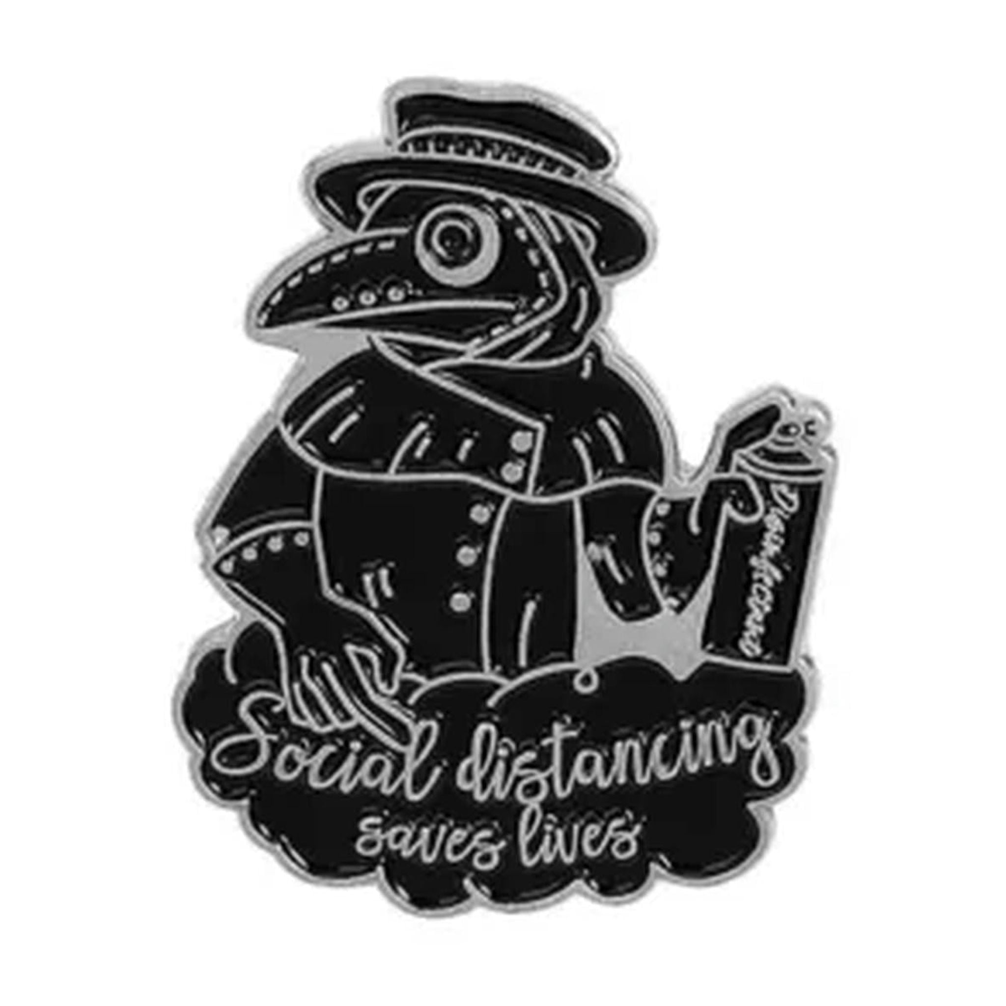GKNET Cartoon Animal Brooch Cute Punk Brooches Corsage Badge Pin Enamel ...