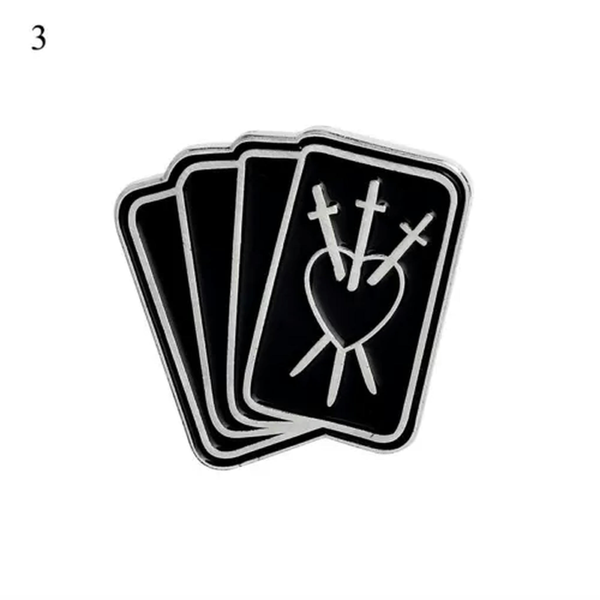 GKNET Cartoon Enamel Piercing Brooch Pins Collar Badge Corsage Animal ...