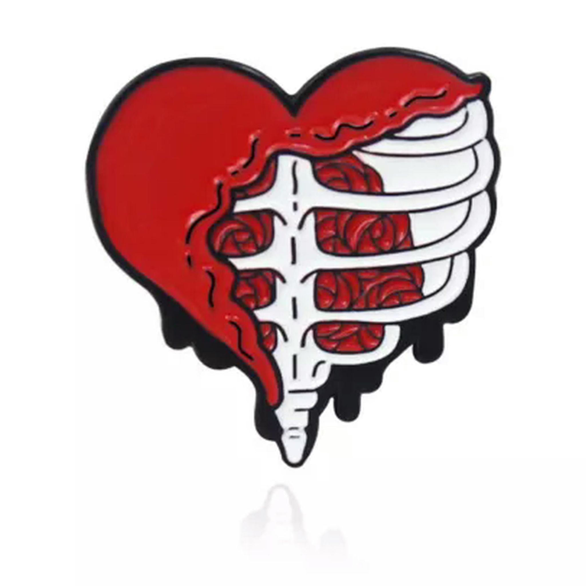 GKNET Cartoon Enamel Piercing Brooch Pins Collar Badge Corsage Animal ...