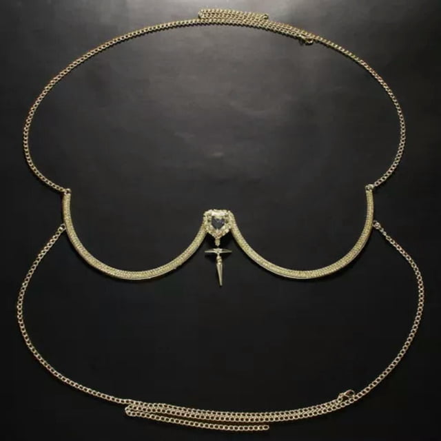 GKNET Chest Bracket Bra Chain Women Body Delicate Jewelry Sexy ...