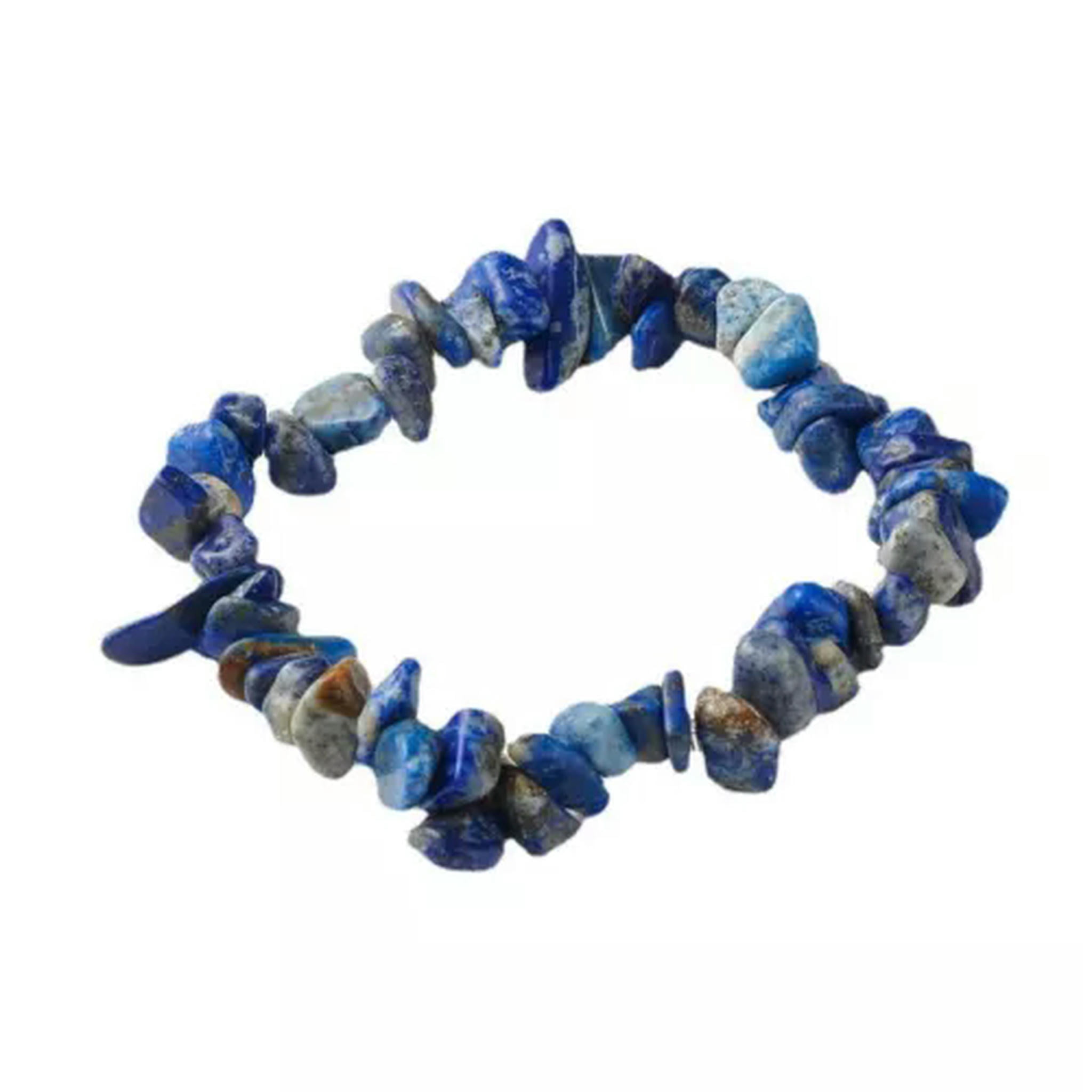 GKNET Natural Quartz Crystal Crushed Stone Stretchy Hand Strings Energy ...