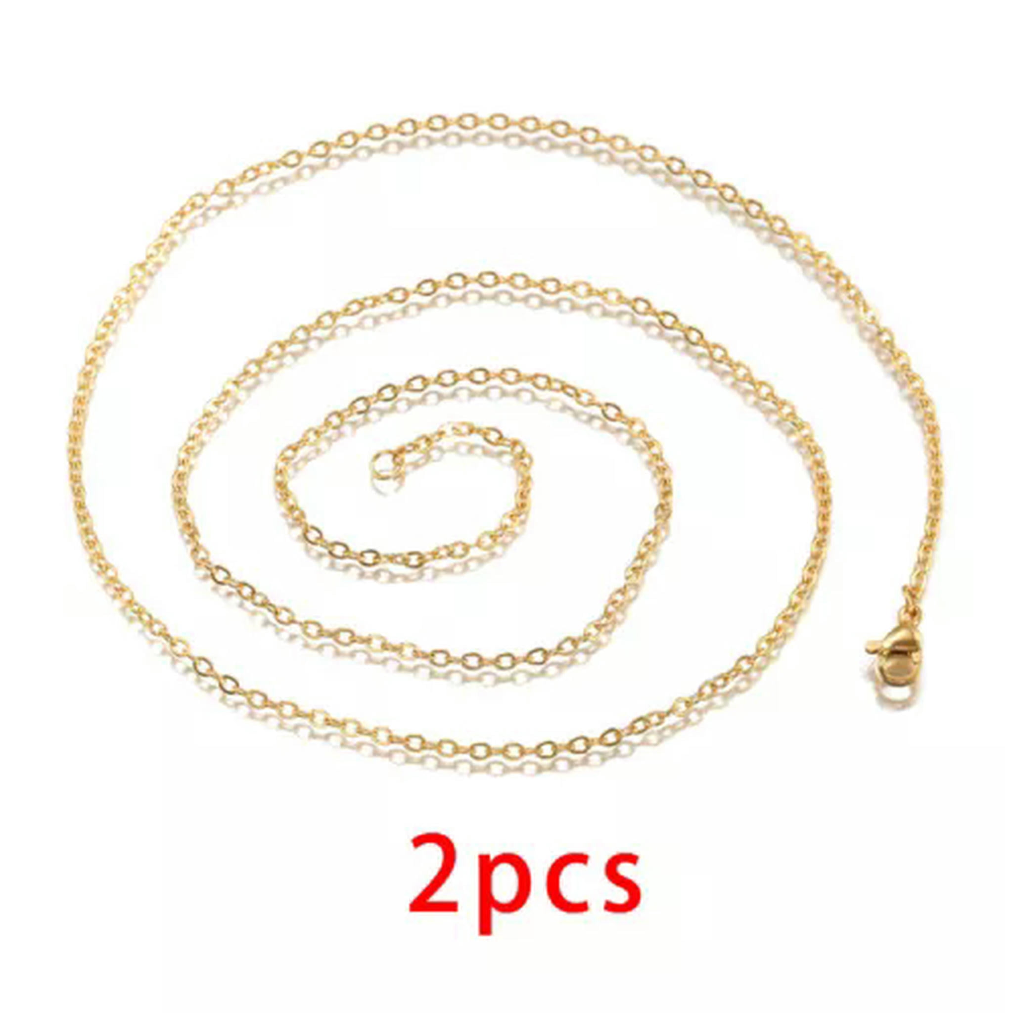 GKNET Natural Stone With Stainless Steel Gold Sun Cross Charms Pendants ...