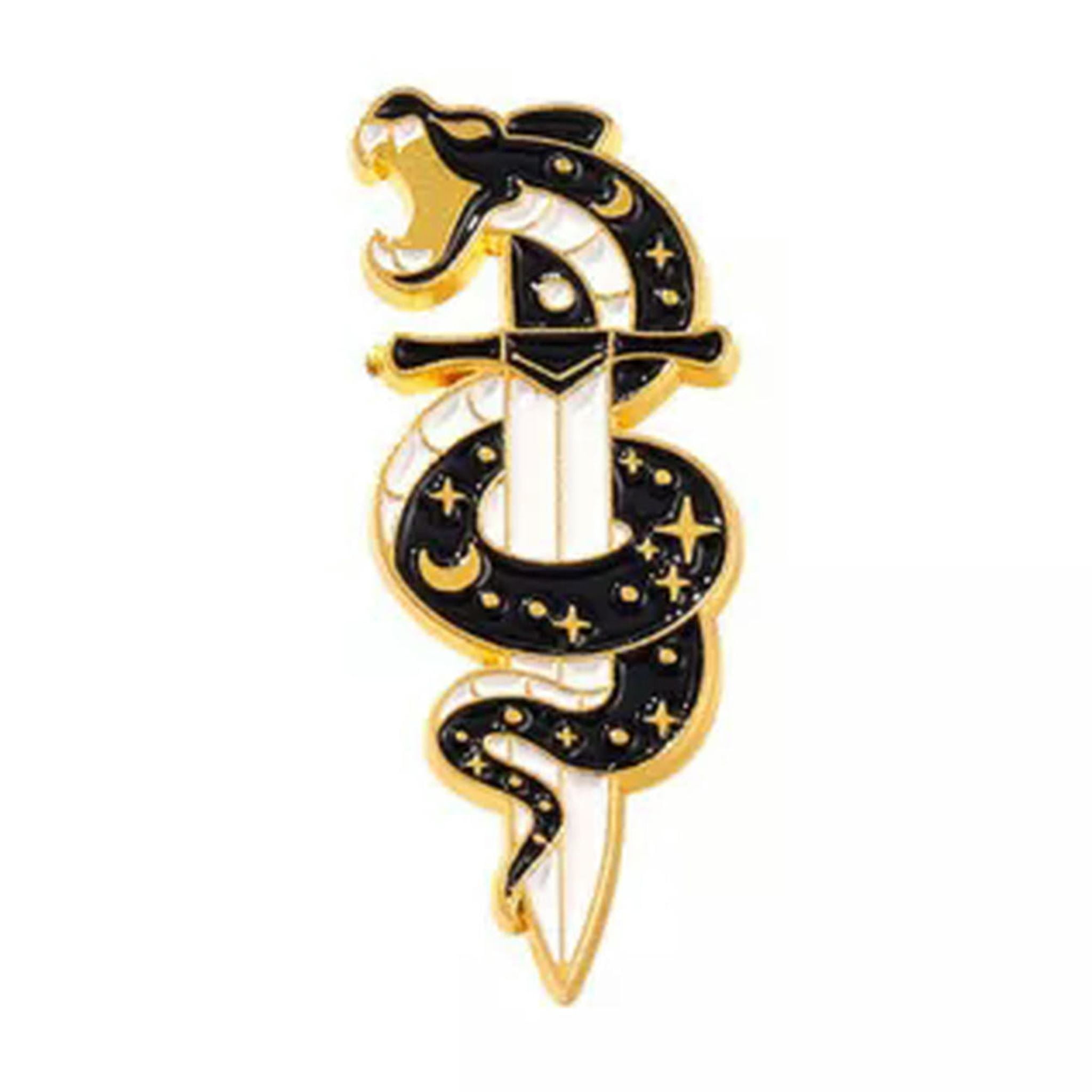 GKNET Punk Brooch Cartoon Animal Cat Skull Brooches Badge Lapel pins ...