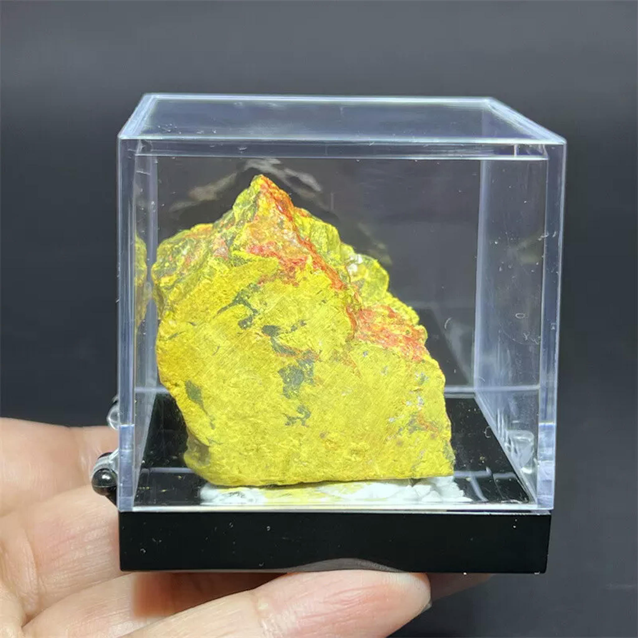 GKNET Raw Rough Natural Realgar stone Rocks Chunks Crystal Mineral ...