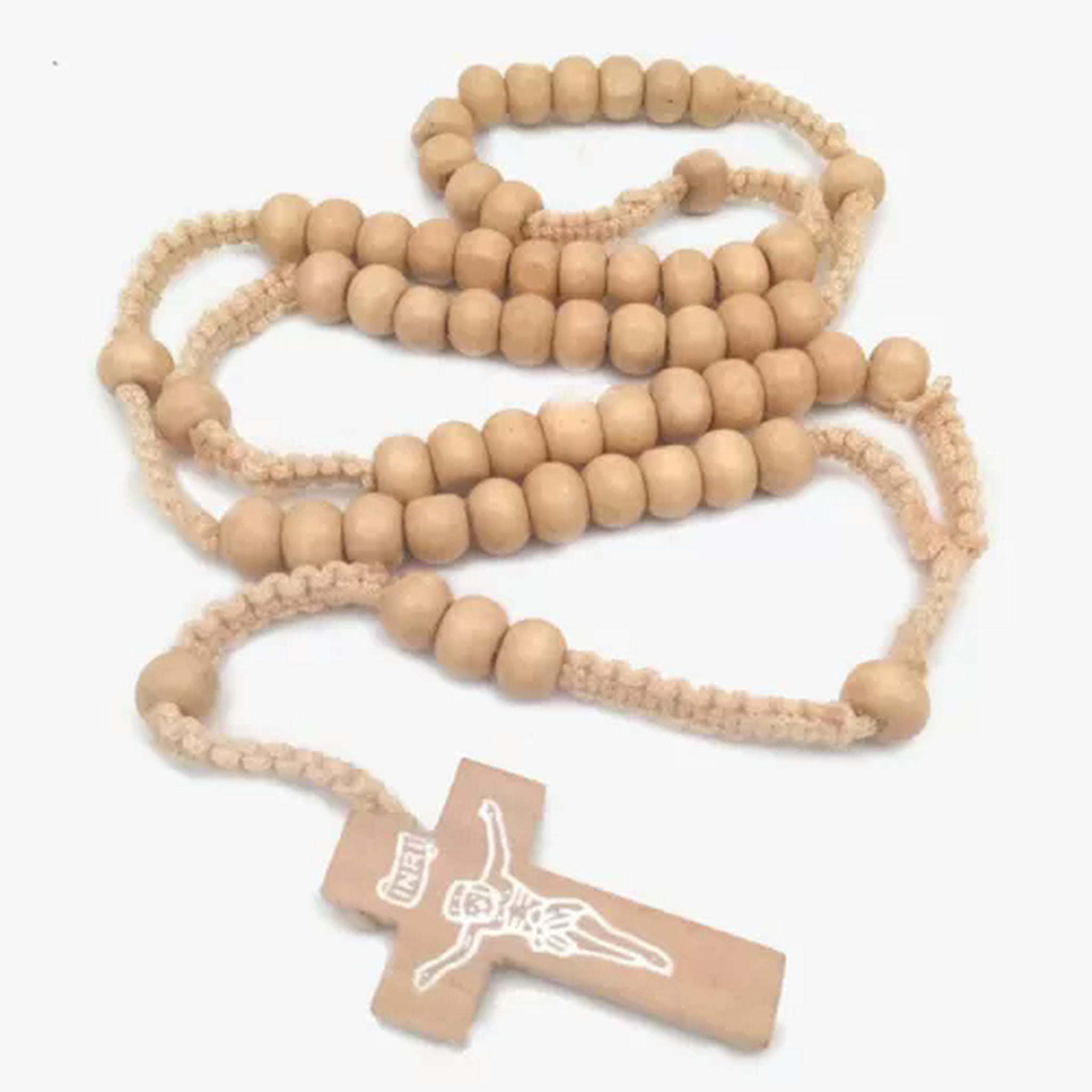 GKNET Rosary Prayer Beads Plastic Rosaries Christian Cross Catholic ...