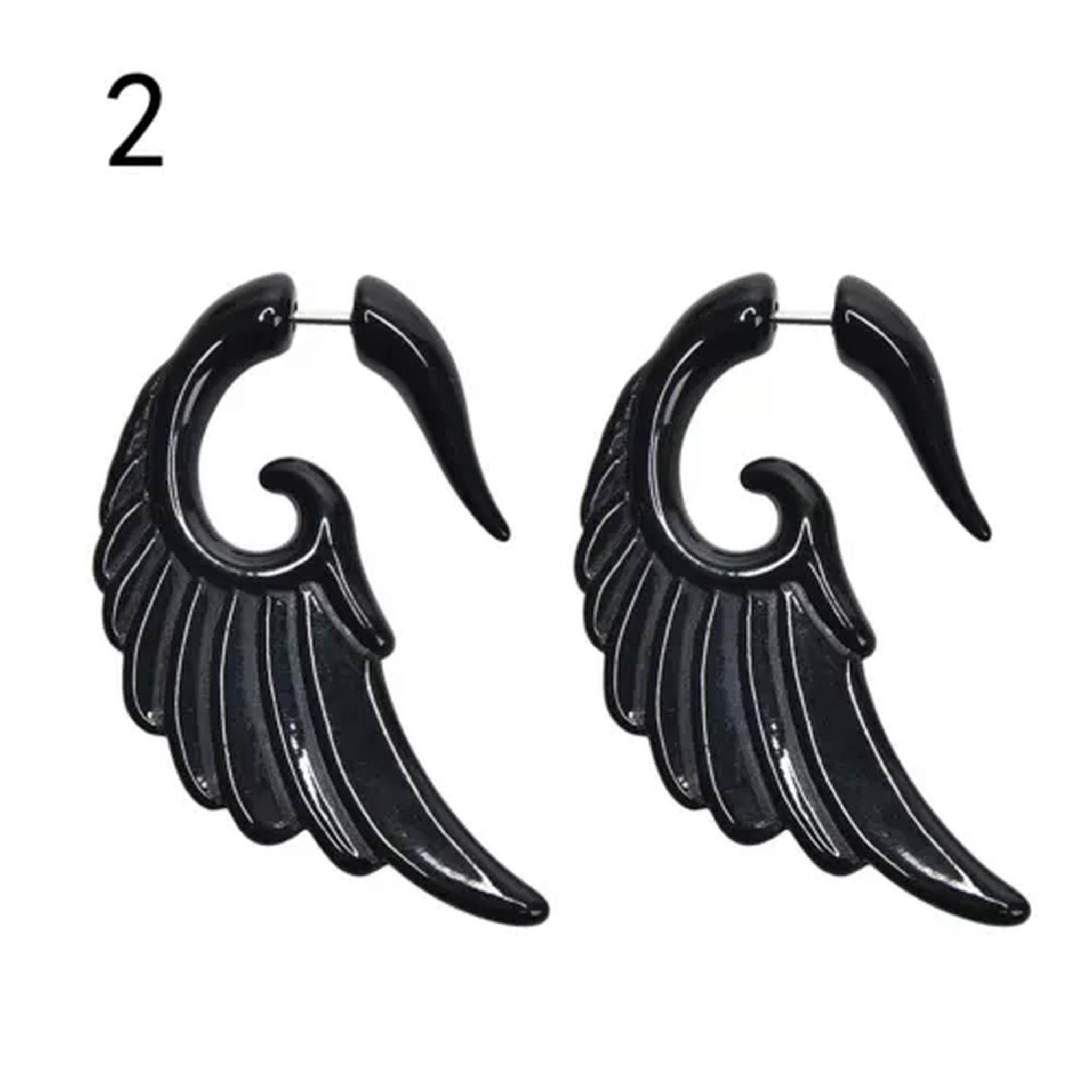 GKNET Spiral Gauge Ear Plug Fake Cheater Stretcher Flesh Earrings ...