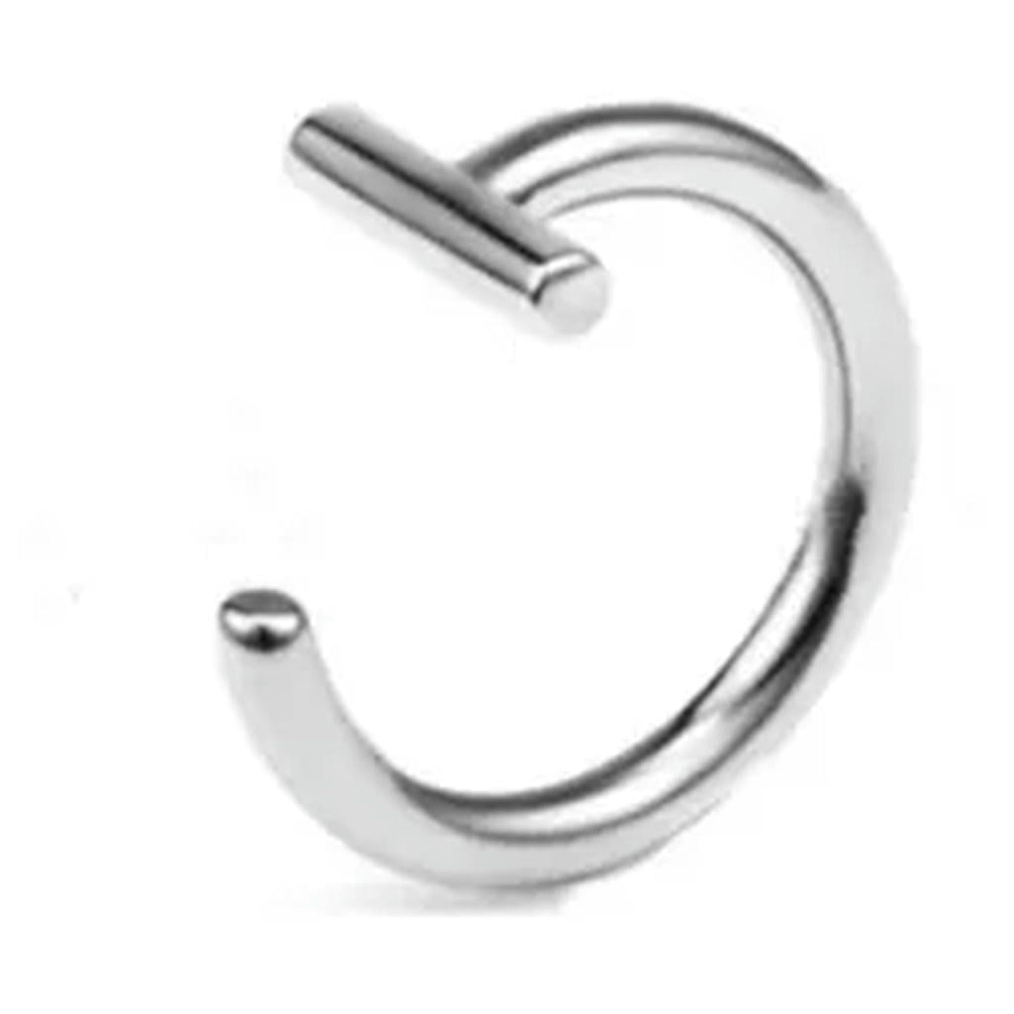 GKNET Unisex Fake Lip Ring Clip Titanium Steel Non-Piercing Painless ...