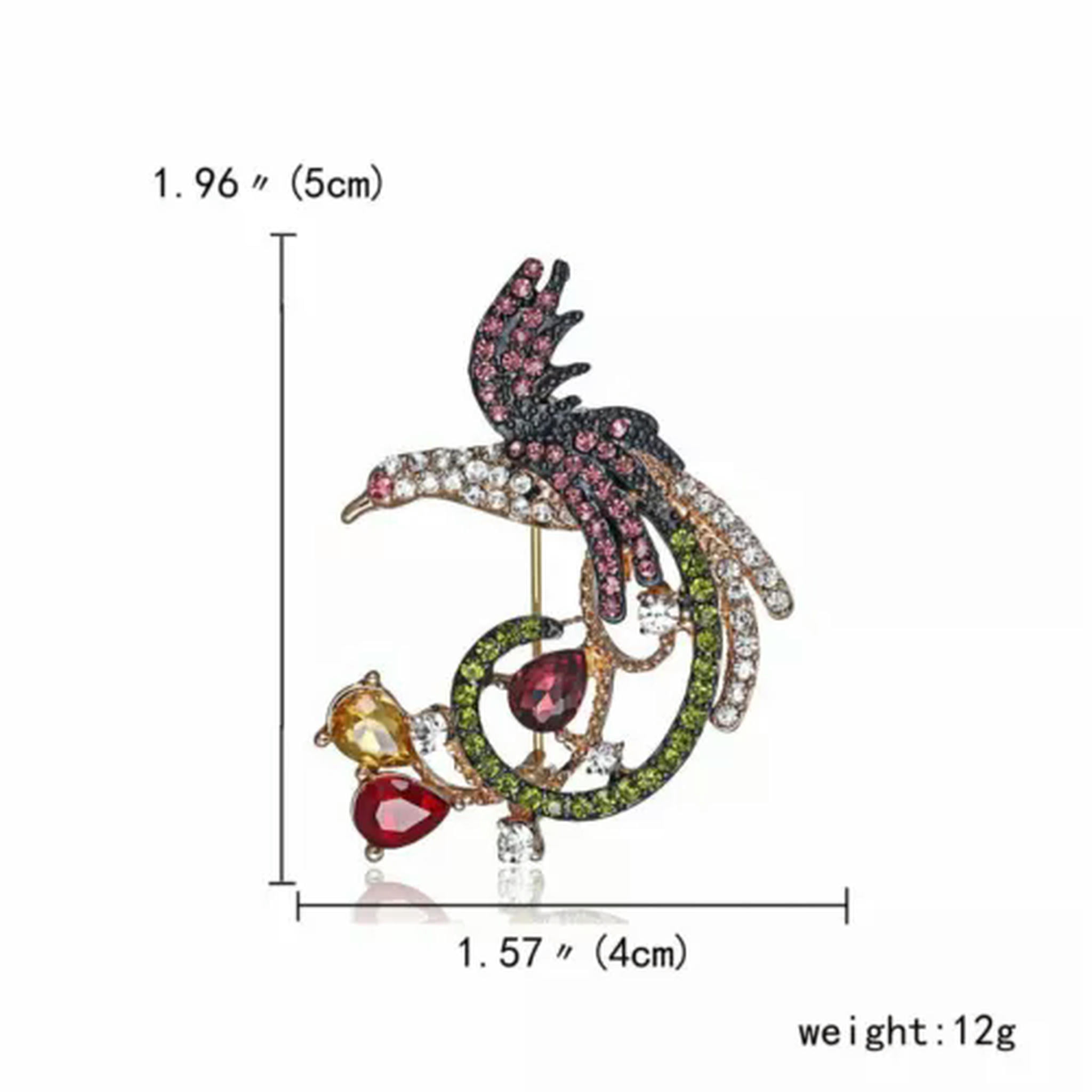 GKNET Wholesale Wedding Bridal Crystal Pearl Animal Insect Brooch Pin ...