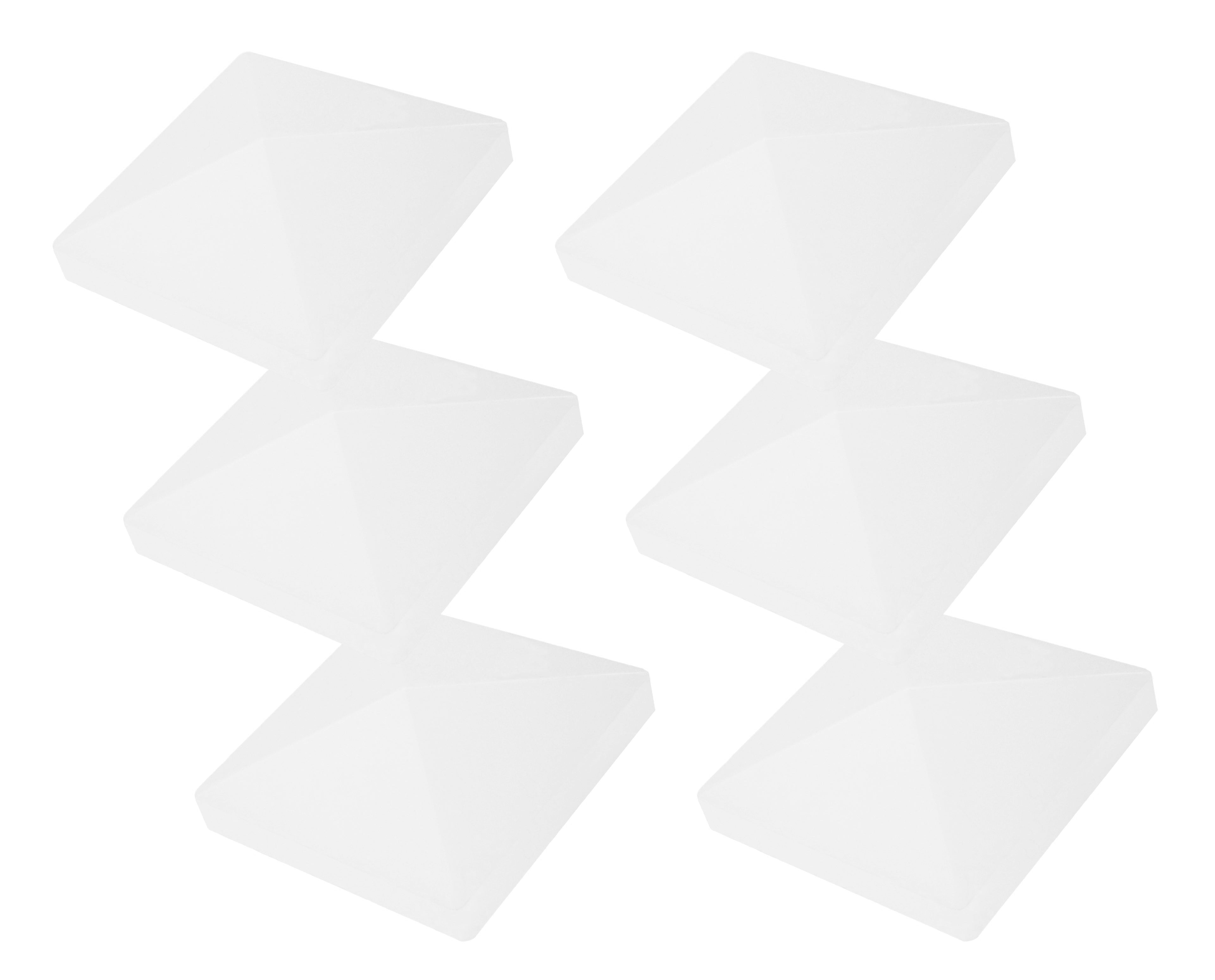 GKOplus 6-Pack 5" x 5" White PVC Vinyl Post Caps, Suitable for Vinyl ...