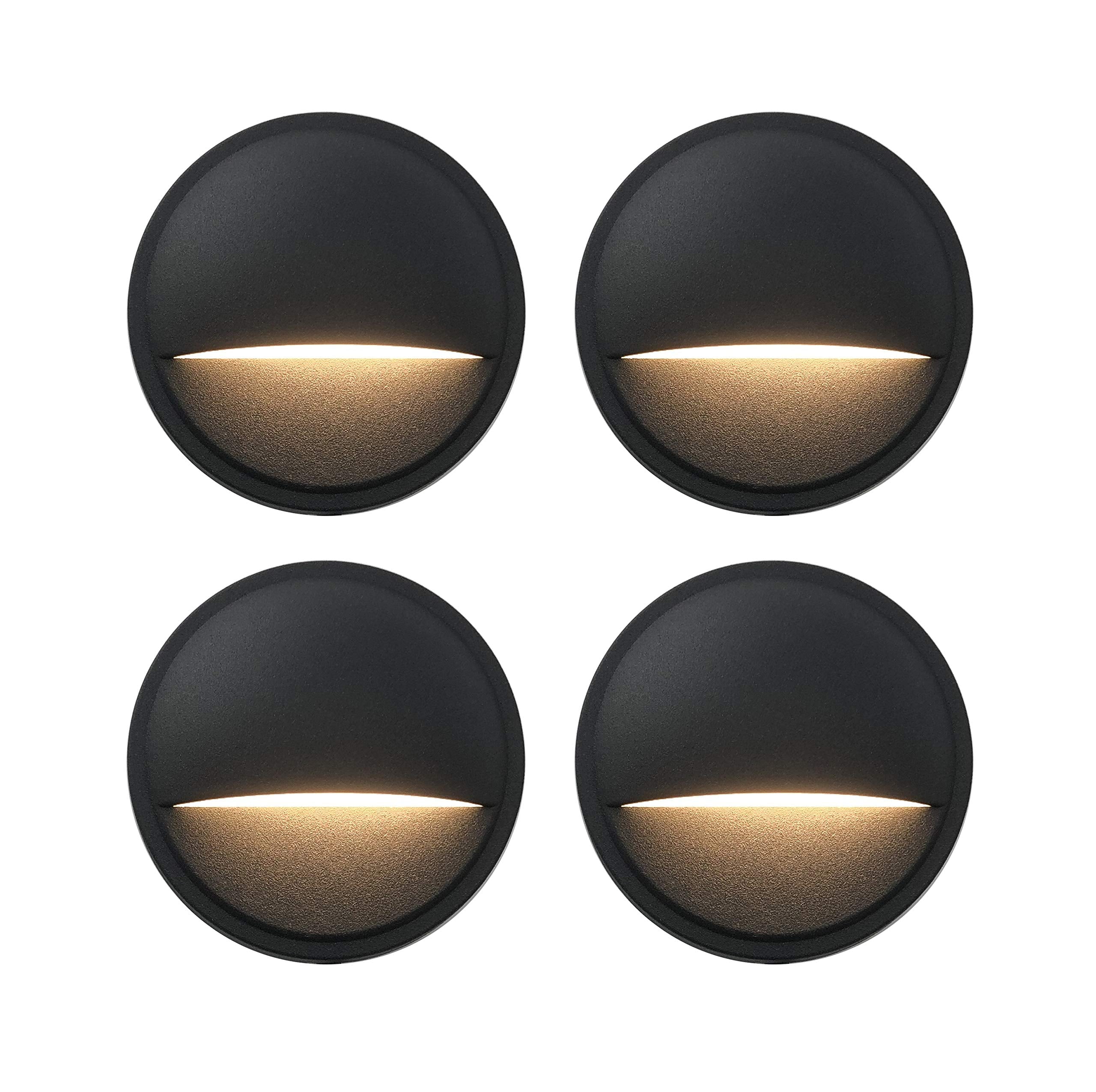 GKOplus Low Voltage LED Deck Lights, Landscape Step Stair Railing Light ...