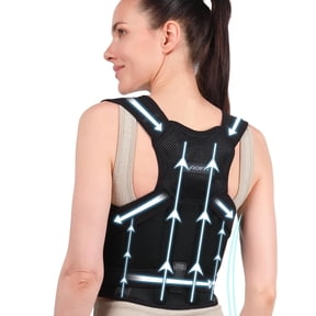 Fit Geno Posture Corrector for Women& Men,Adjustable Back Support Brace ...