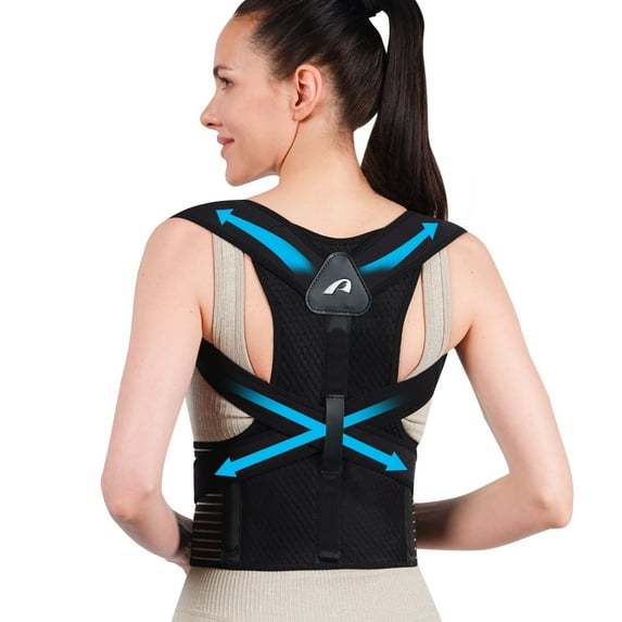 GKTG Posture Corrector Support Back Brace: Adjustable Body Posture ...