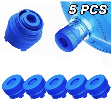 The Jug Plug - 5 Gallon Reusable Silicone Cap - No Spill, Fits 55mm ...