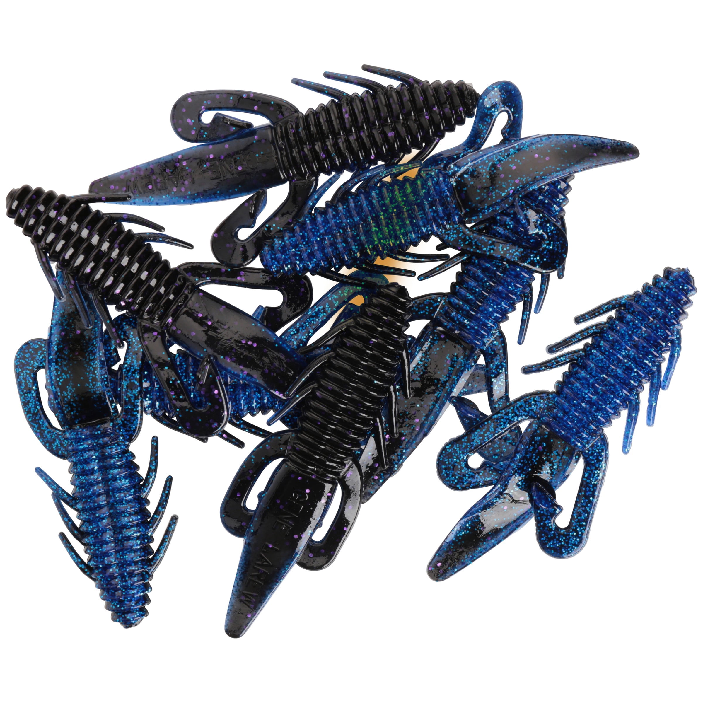 GL Biffle Bug 4.25'' Blackberry/Sapphire 8pk - Walmart.com