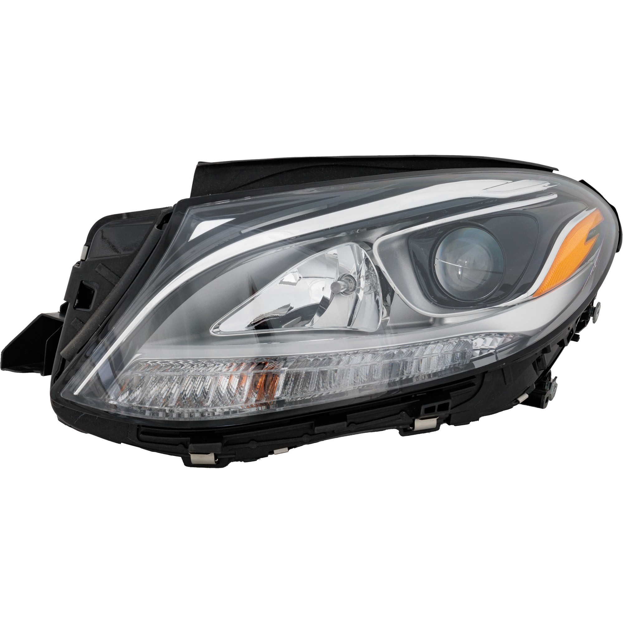 CAPA for 2013-2016 GL450 Front Left Headlight Amber & Clear Plastic C ...