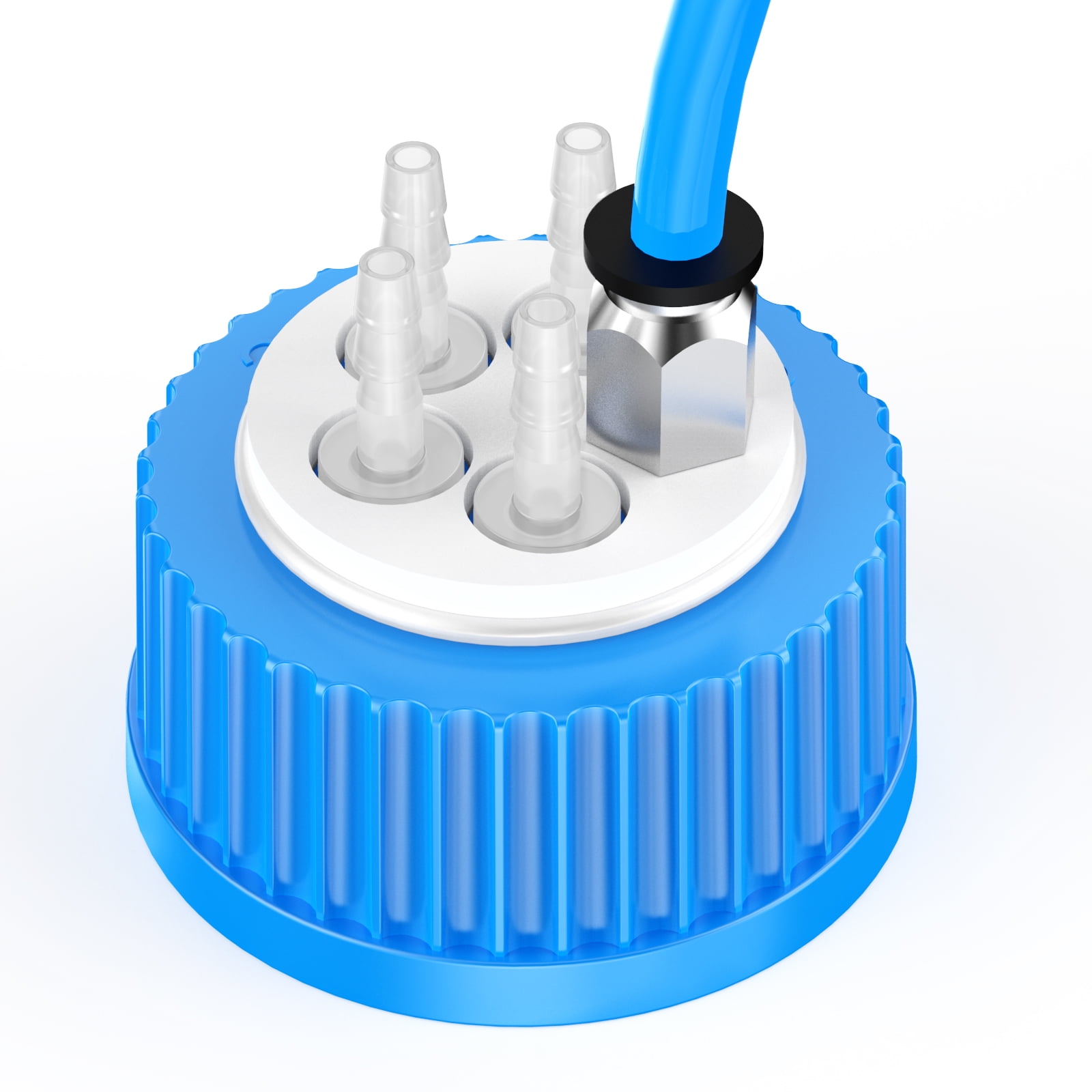 GL45 Liquid Media Extractor Cap,GL45 Safety Cap with Holes VapLock ...