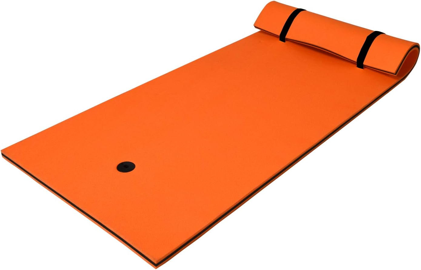 GLACER 87x36 inches Floating Water Pad, 3 Layers XPE Foam Floating Mat ...