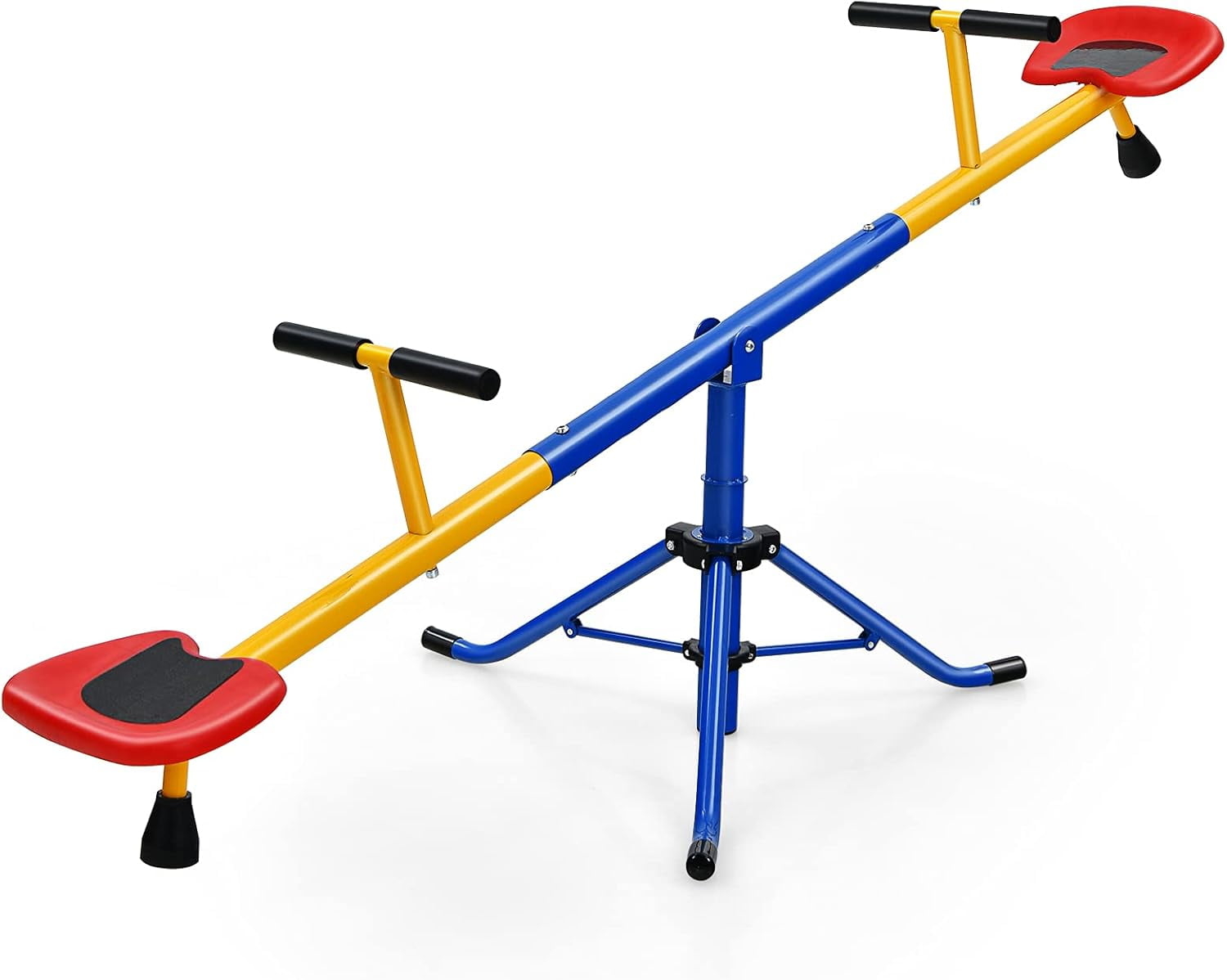 GLACER Teeter Totter Seesaw for Kids, 360 Degree Rotation Seesaw for ...