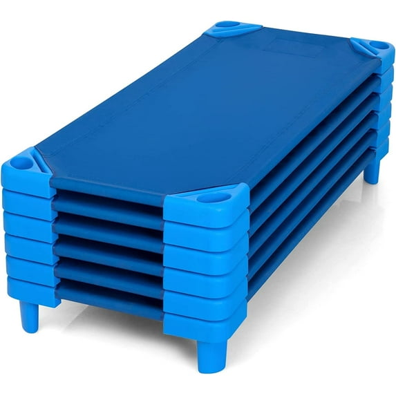 GLACER Toddler Daycare Cots, Stackable Kids Cots for Playing, Children ...