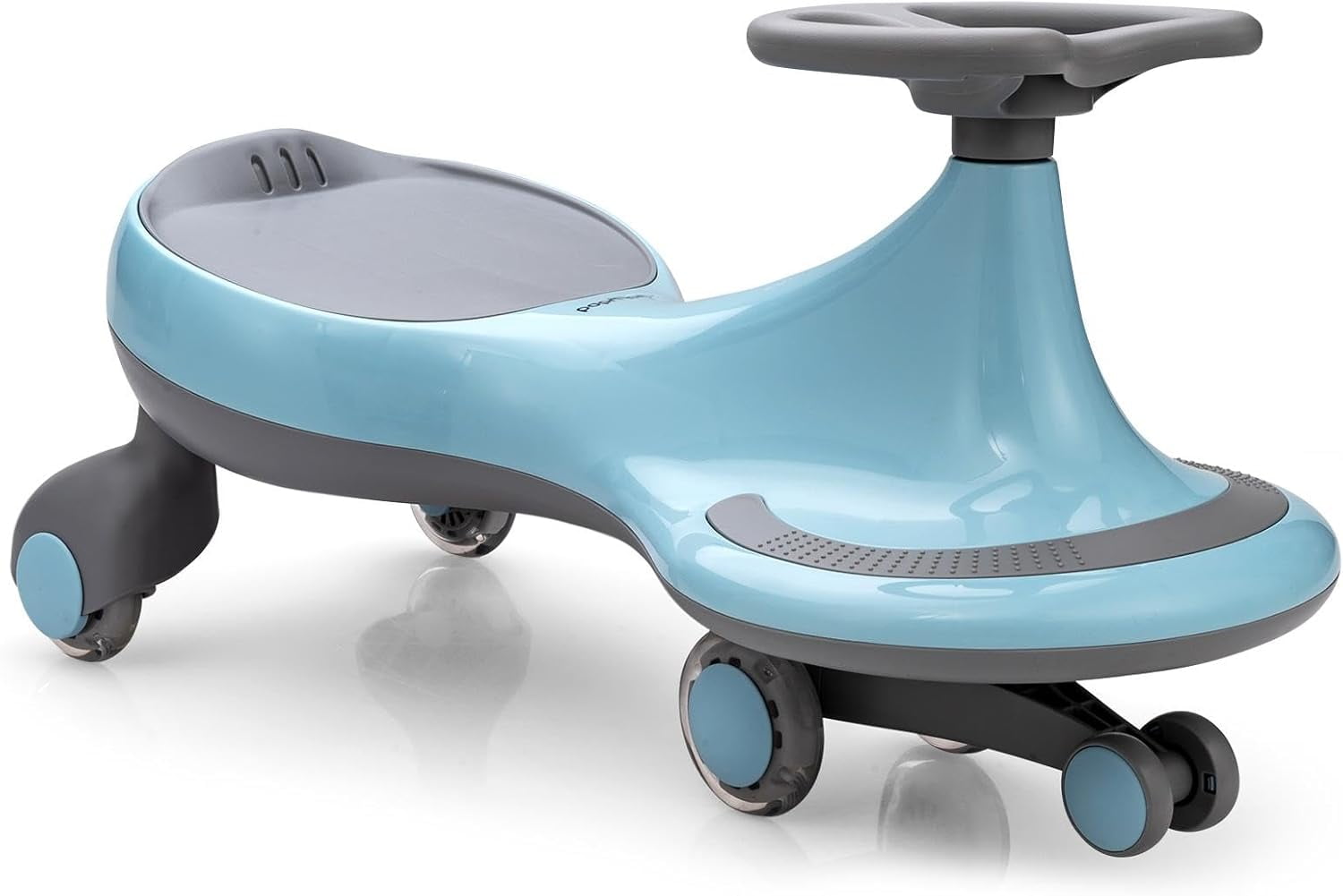 GLACER Wiggle Car, Just Twist Swing Car with Flashy PU Wheels, No ...