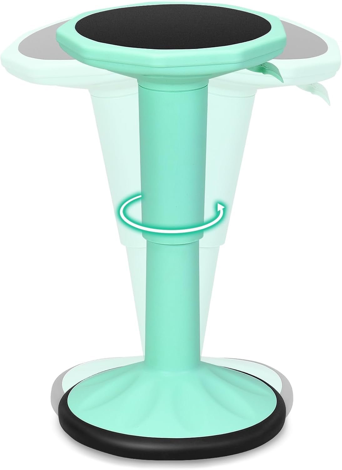 GLACER Wobble Stool, Wiggle Stool for Classroom Seating, 24" Active ...