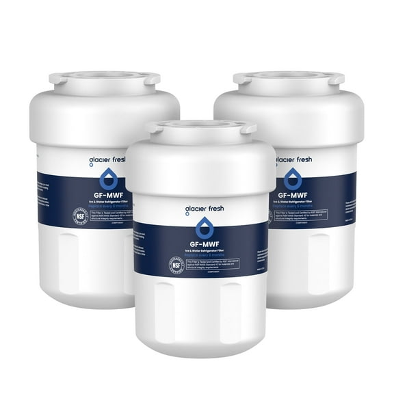 GLACIER FRESH Replacement for MWF Refrigerator Water Filters ...