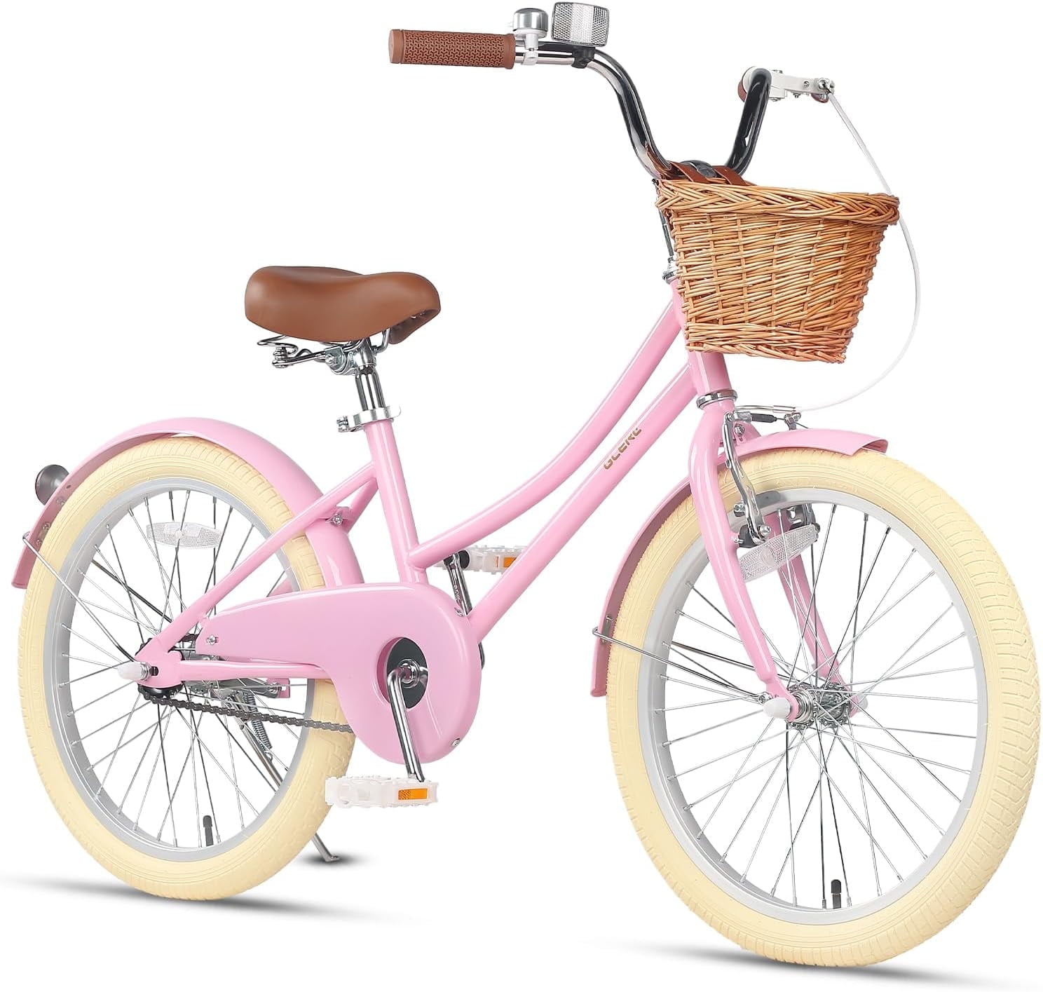 GLAF 12 14 16 20 Inch Kids Retro Cruiser Bike for 3-13 Year Old with ...