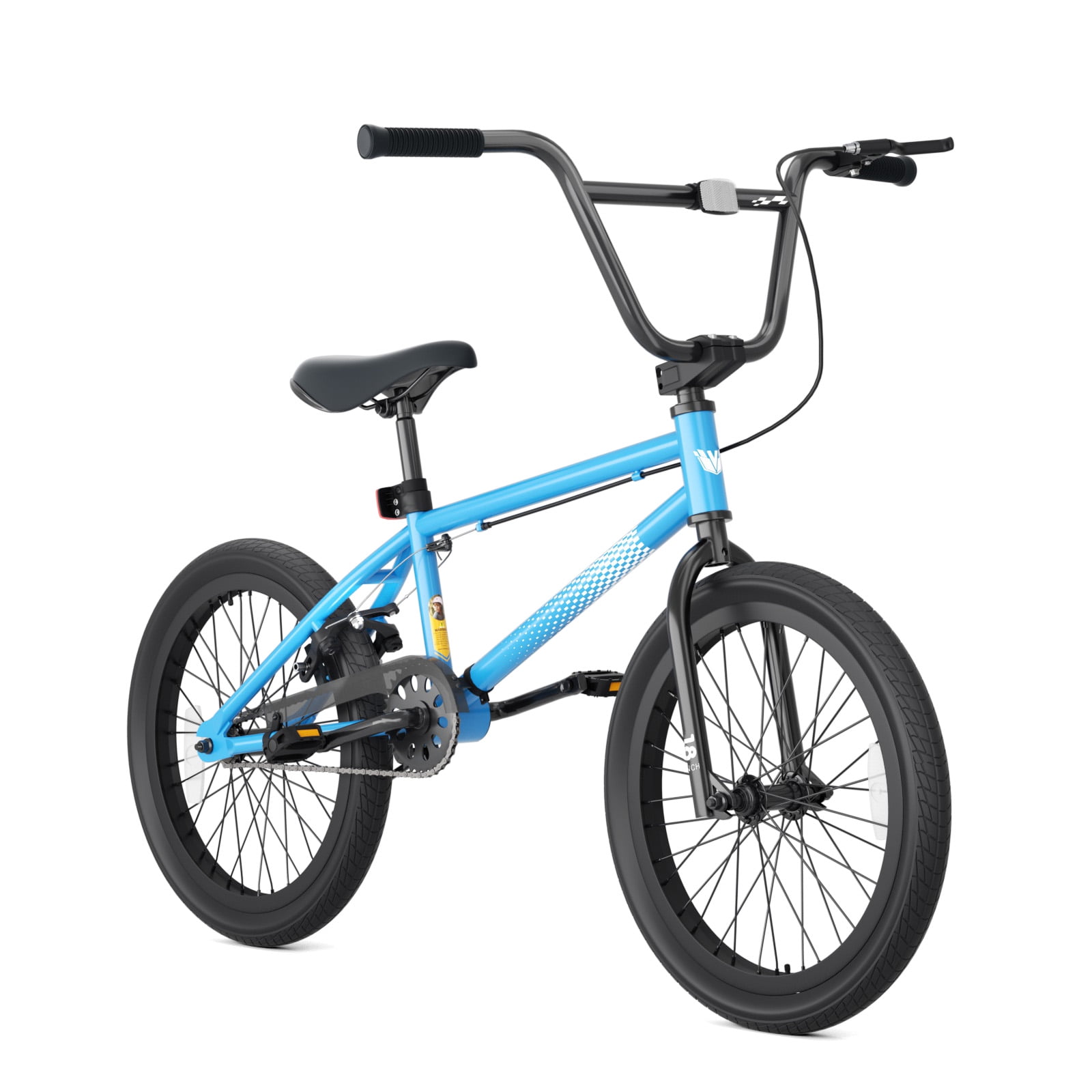 GLAF Freestyle BMX Bike, 18 inch Kids Bicycles for Boys Girls Ages 7-11 ...