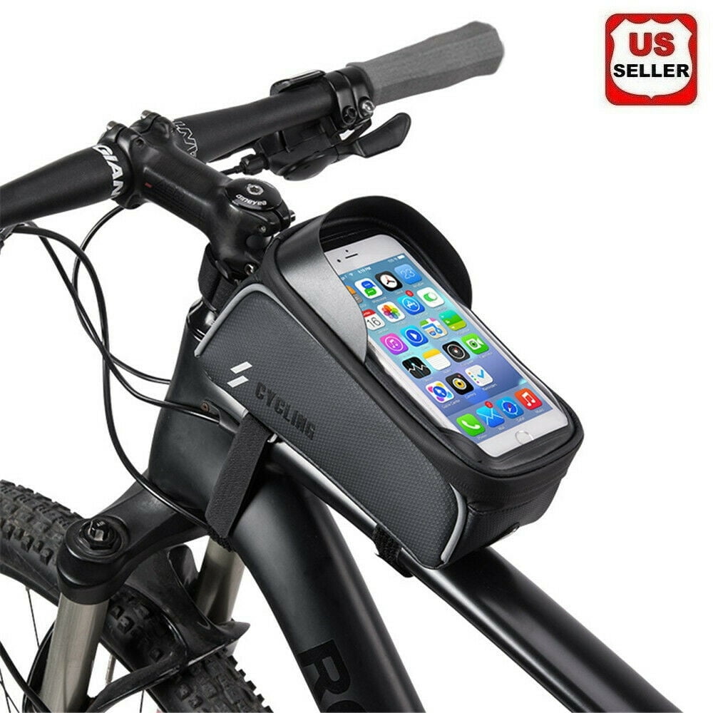 GLAM HOBBY Bike Phone Front Frame Bag Bicycle Bag Waterproof Bike Phone ...
