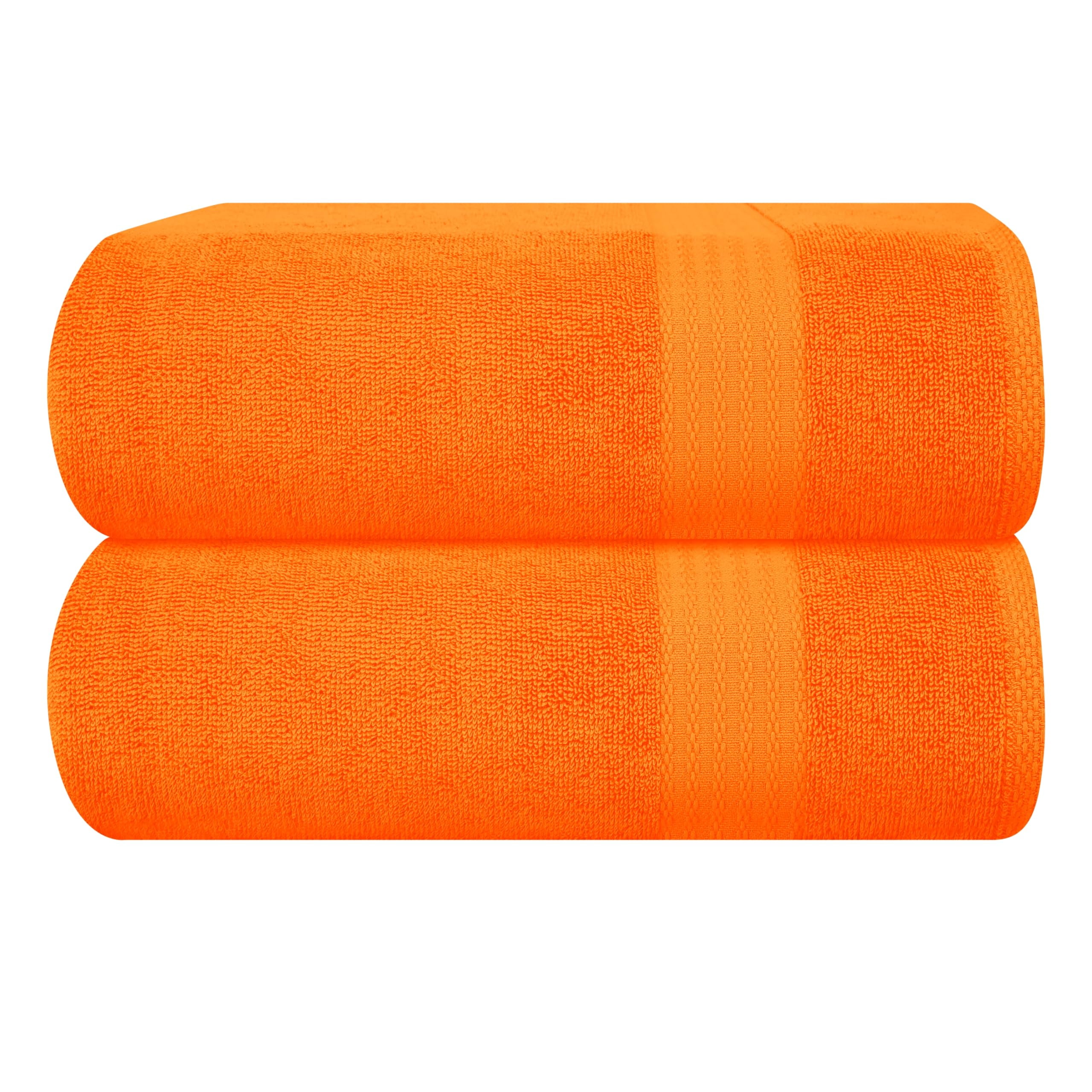 Glamburg 100% Cotton Bath Sheets 35x70, 2 Pack, Ultra soft, Highly ...