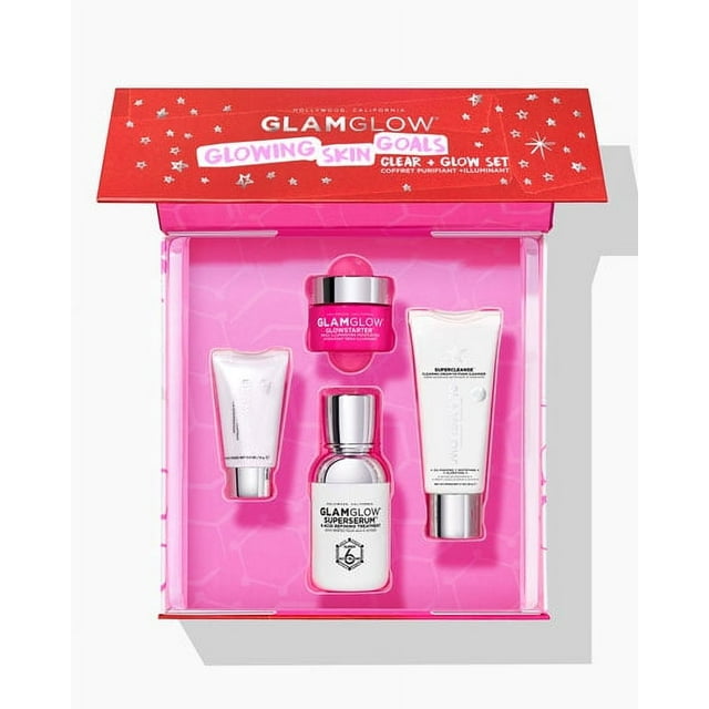 GLAMGLOW Glowing Skin Goals: Clear + Glow Set - Walmart Business Supplies