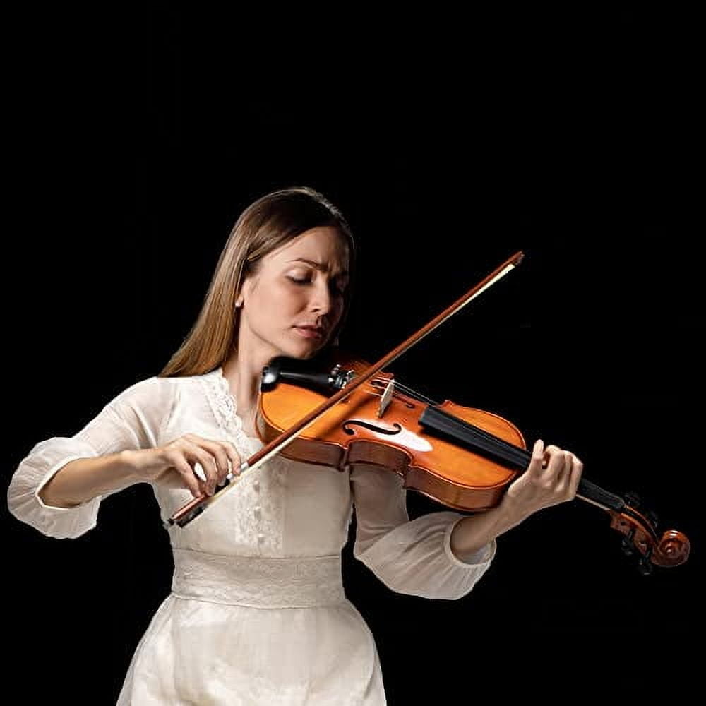 GLARRY Violin 4/4 Full Set for Kids - Solidwood Fiddle with Tuner Bow ...