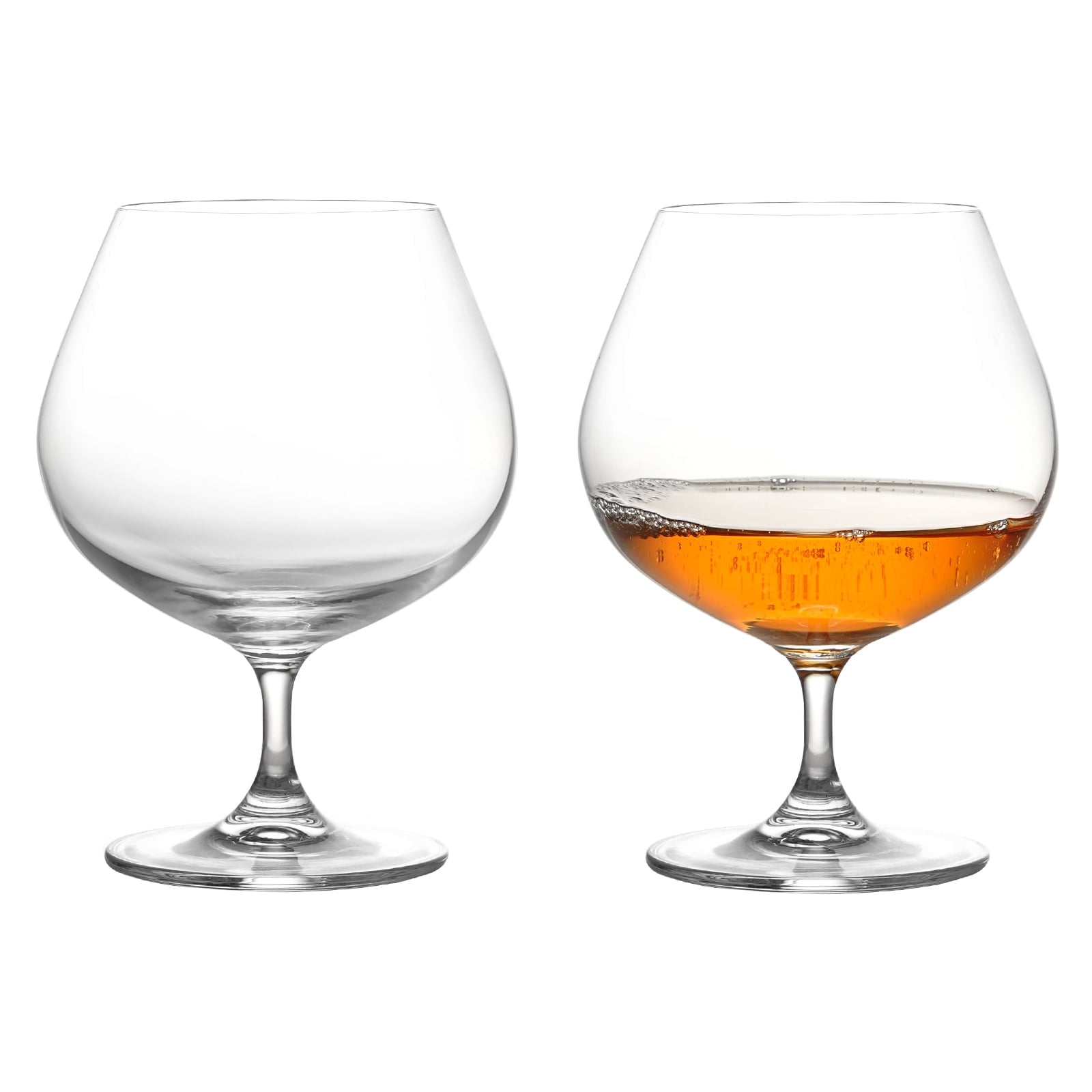 GLASKEY 22oz Large Brandy Snifter Glasses Set of 2,Crystal Cognac ...