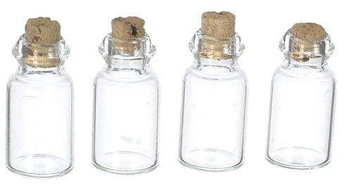 GLASS JARS/EMPTY/4 Miniature Scale - Walmart.com