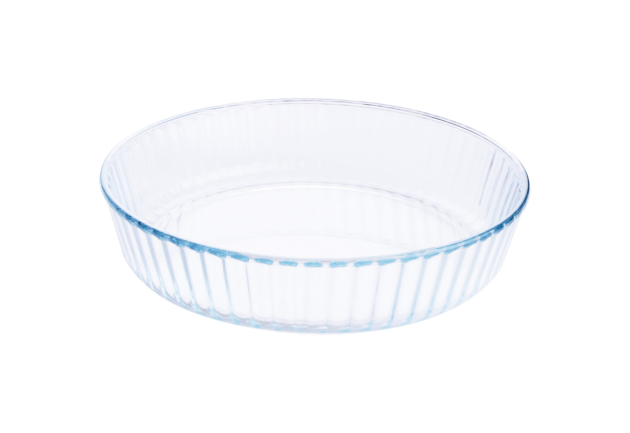Round Tempered Glass Baking Pan - 2.1L - Walmart.com
