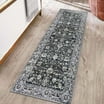Ileading 2' x 6' Boho Runner Rugs Washable Area Rug Carpet Non Slip ...