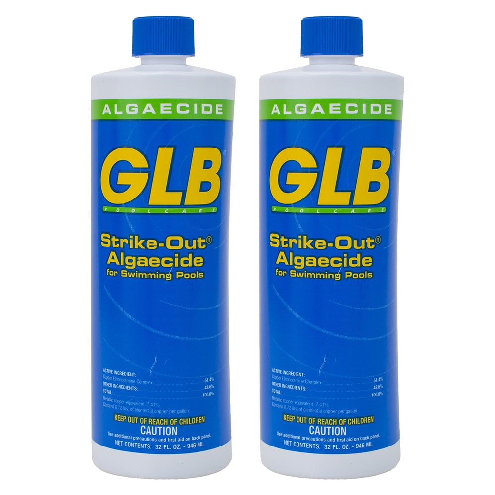 GLB Strike Out Algaecide - 2 Quarts - Walmart.com