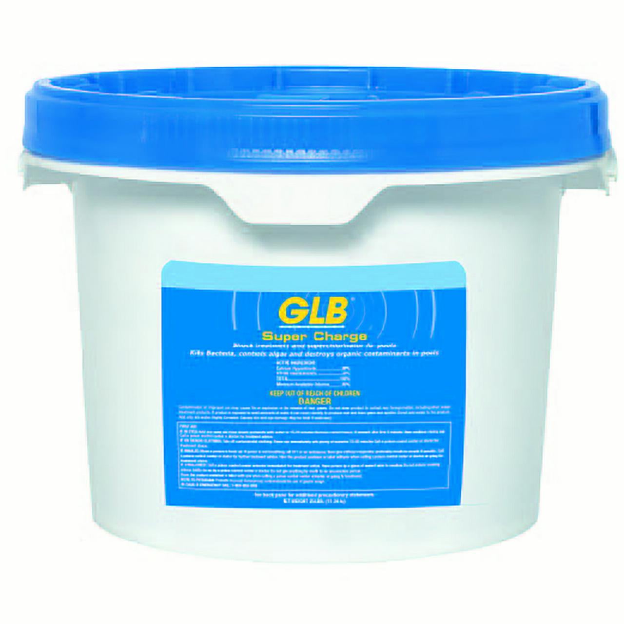 GLB Super Charge Pool Chemical, Granule Shock Oxidizer, 25 lb. - Case ...