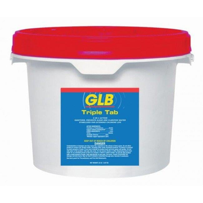 GLB Triple Tab chlorinating tablets 22.5lb - Walmart.com