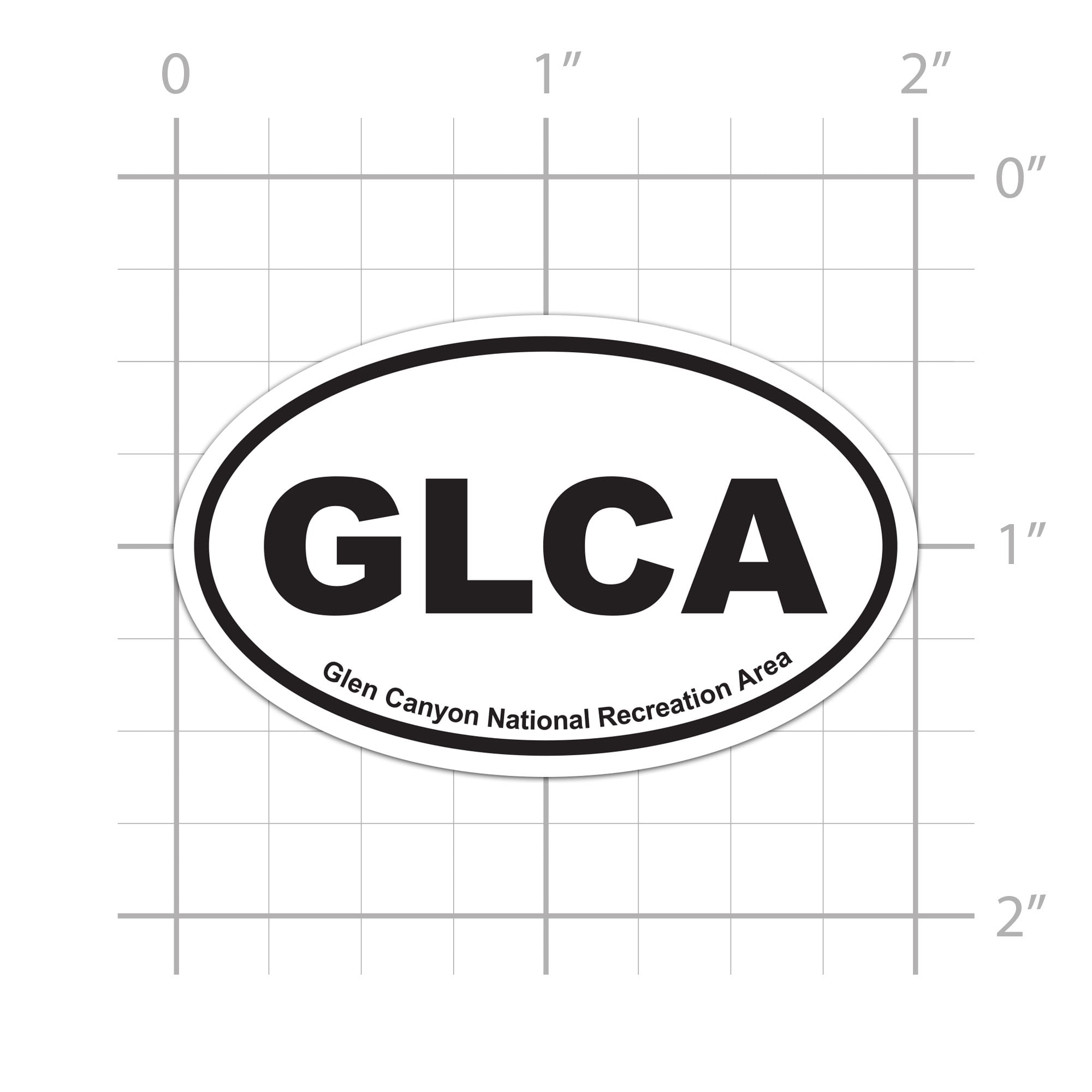 GLCA Glen Canyon National Recreation Area Sticker for water bottle ...