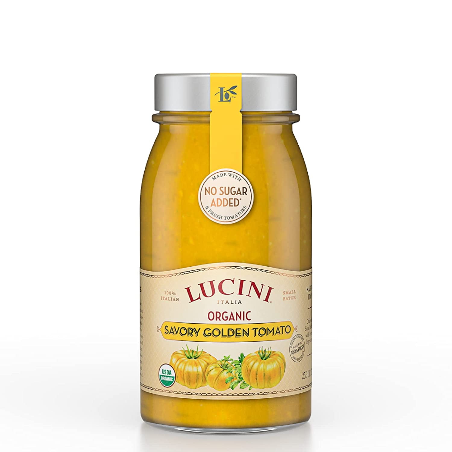 Lucini Organic Golden Tomato Pasta Sauce, 6 Pack - Walmart.com