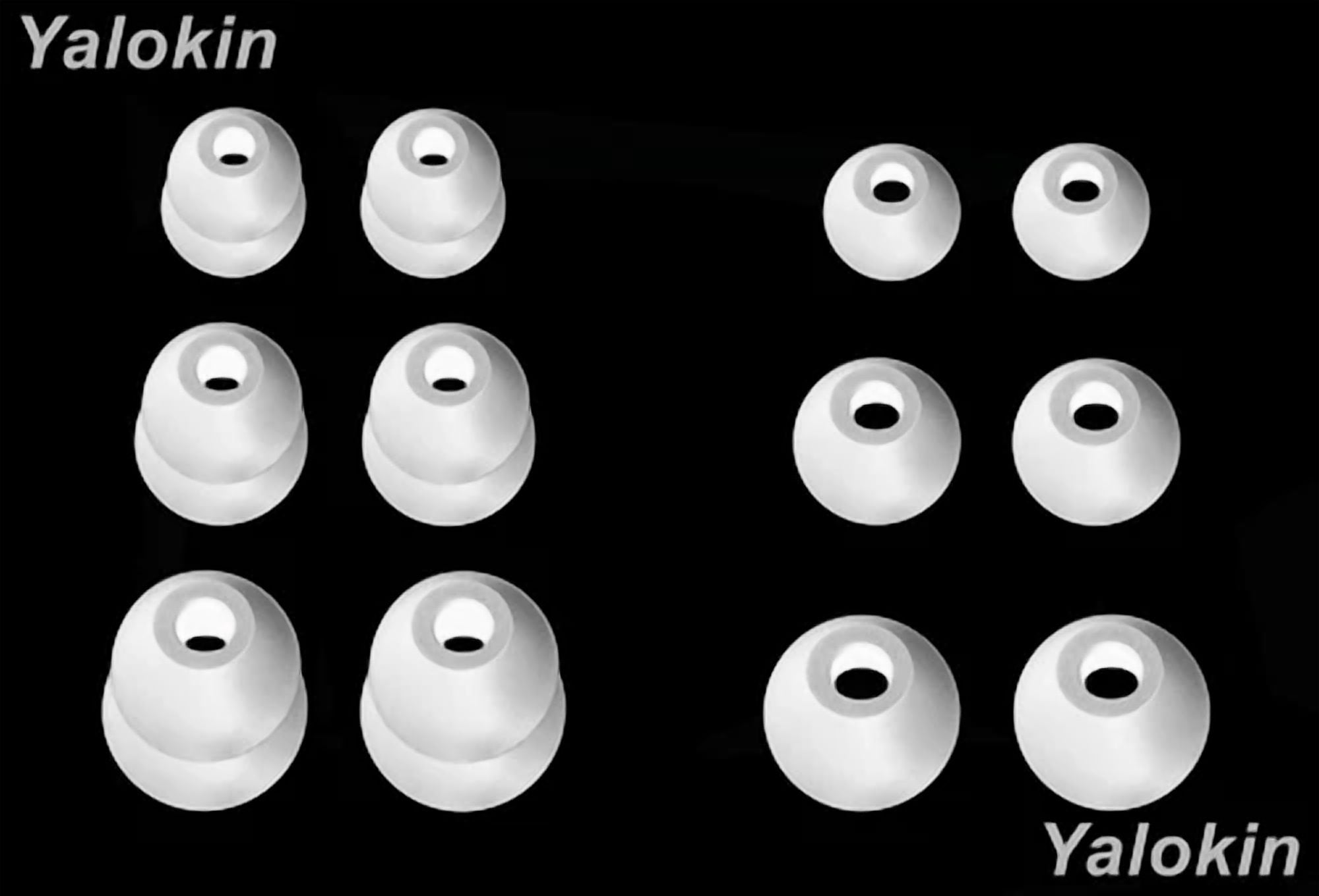 GLEAM- 12Pcs Eartips For Anker Soundcore Life P3I P2 Dot 2 - White Soft ...