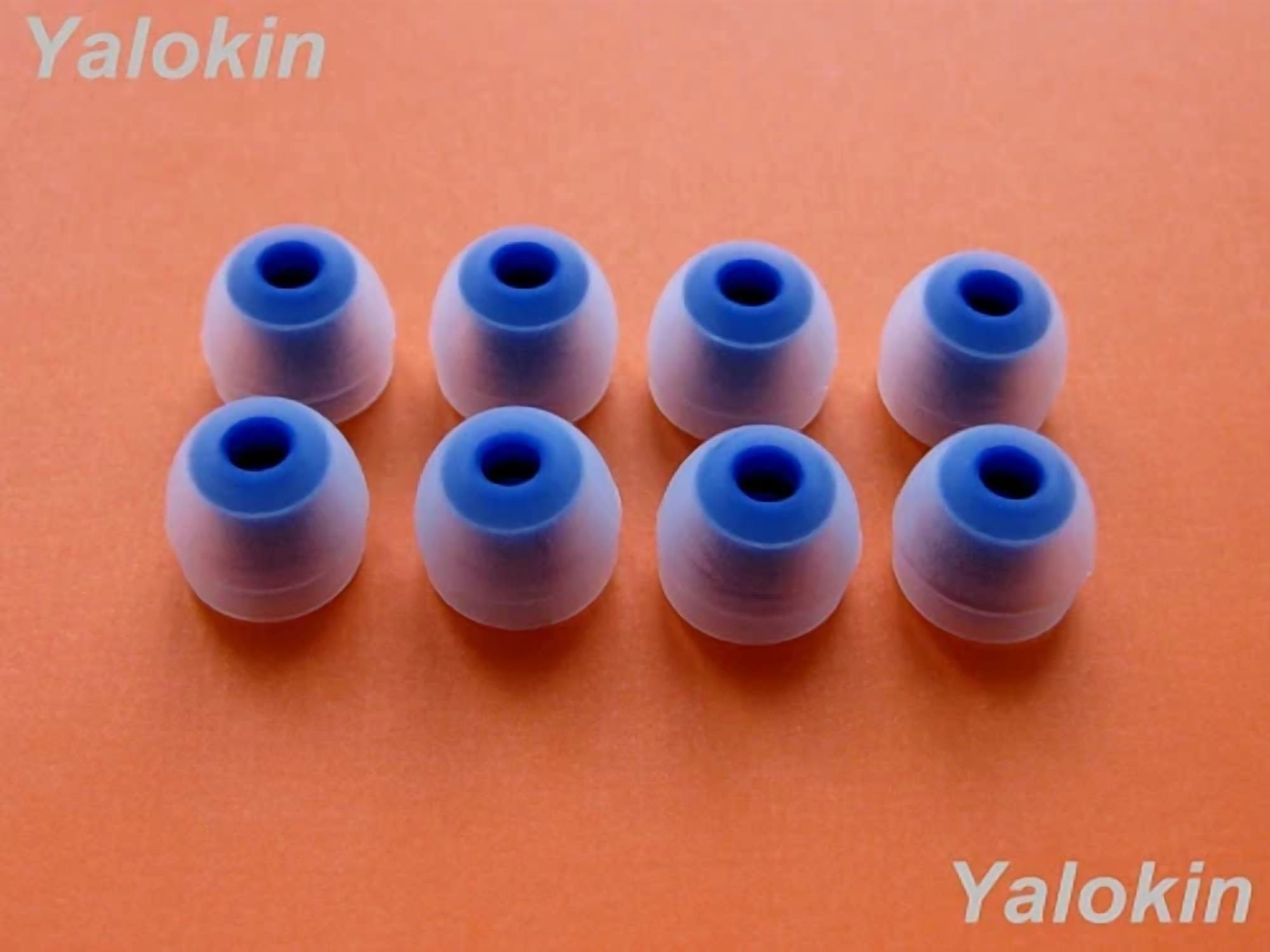GLEAM- New 8Pcs Medium (C-Bl) Comfort Eartips Adapter Ear Gels For ...