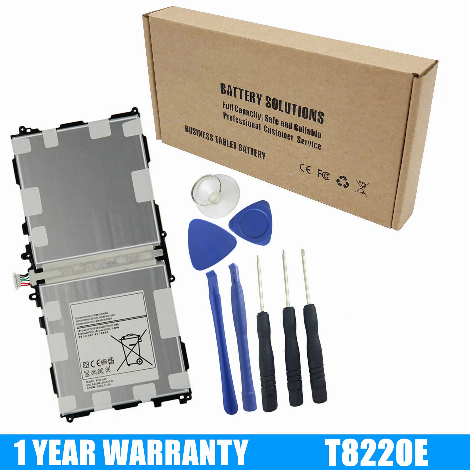GLEAM- New Battery T8220E For Samsung Galaxy Note 10.1 Sm-P601 Sm-P605 ...