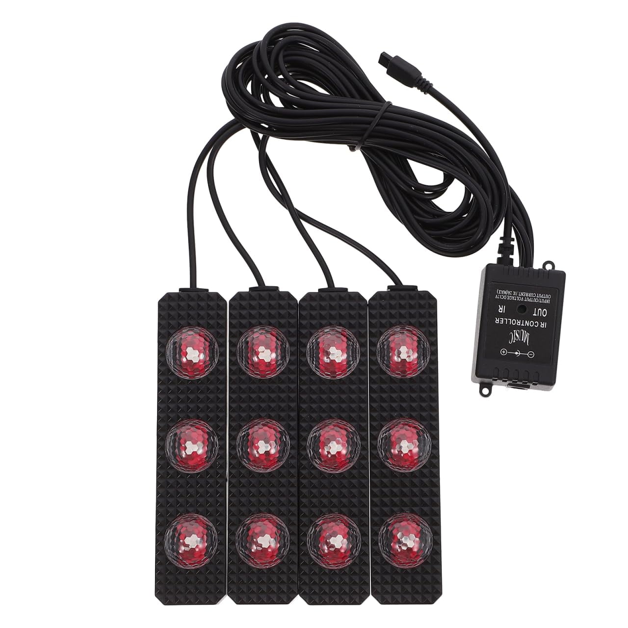 GLEAVI 1pc Car Under Lights Car Lights Car Underglow Lights Under Dash ...