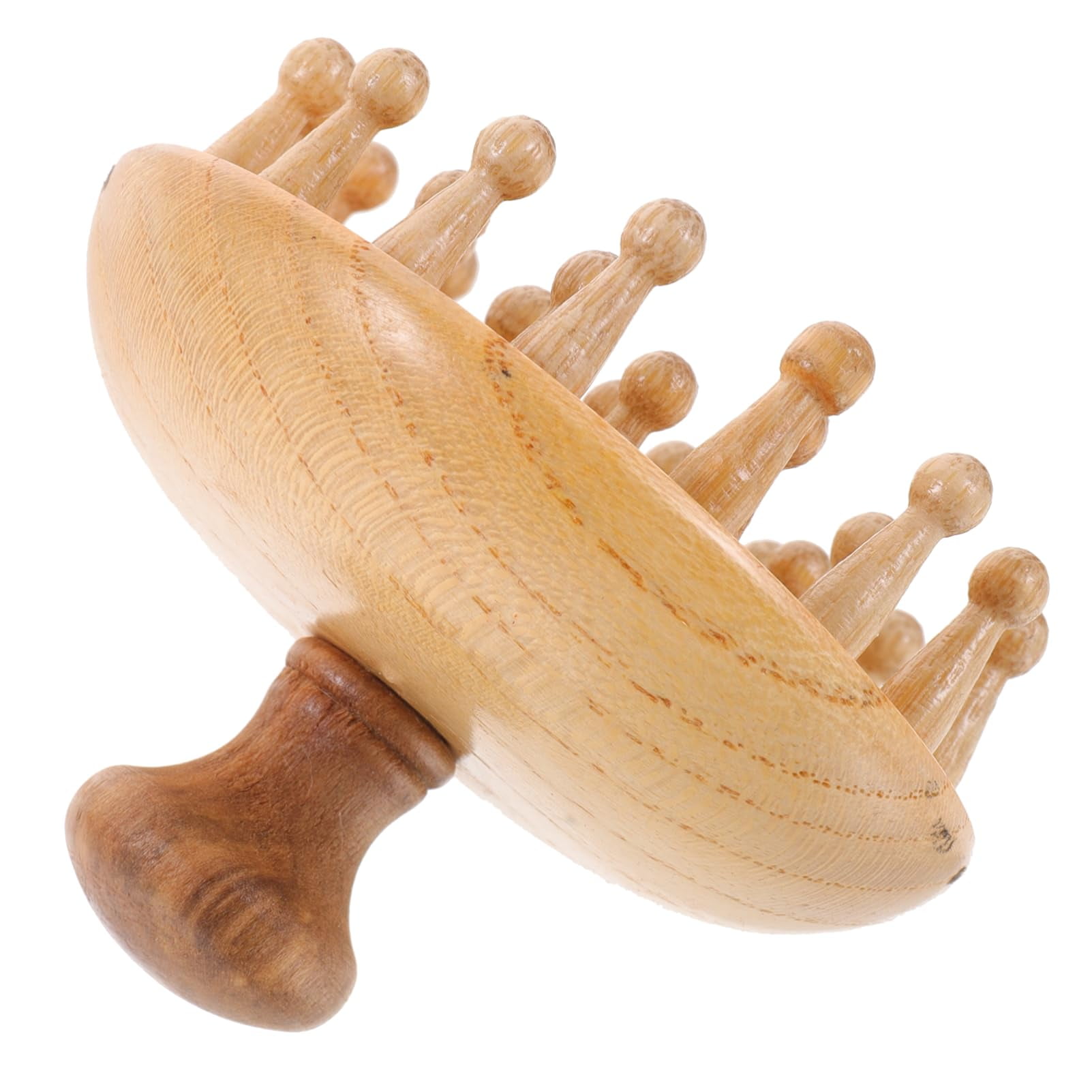 GLEAVI Wooden Massage Comb Wooden Scalp Brush Wood Massage Tool Hair ...