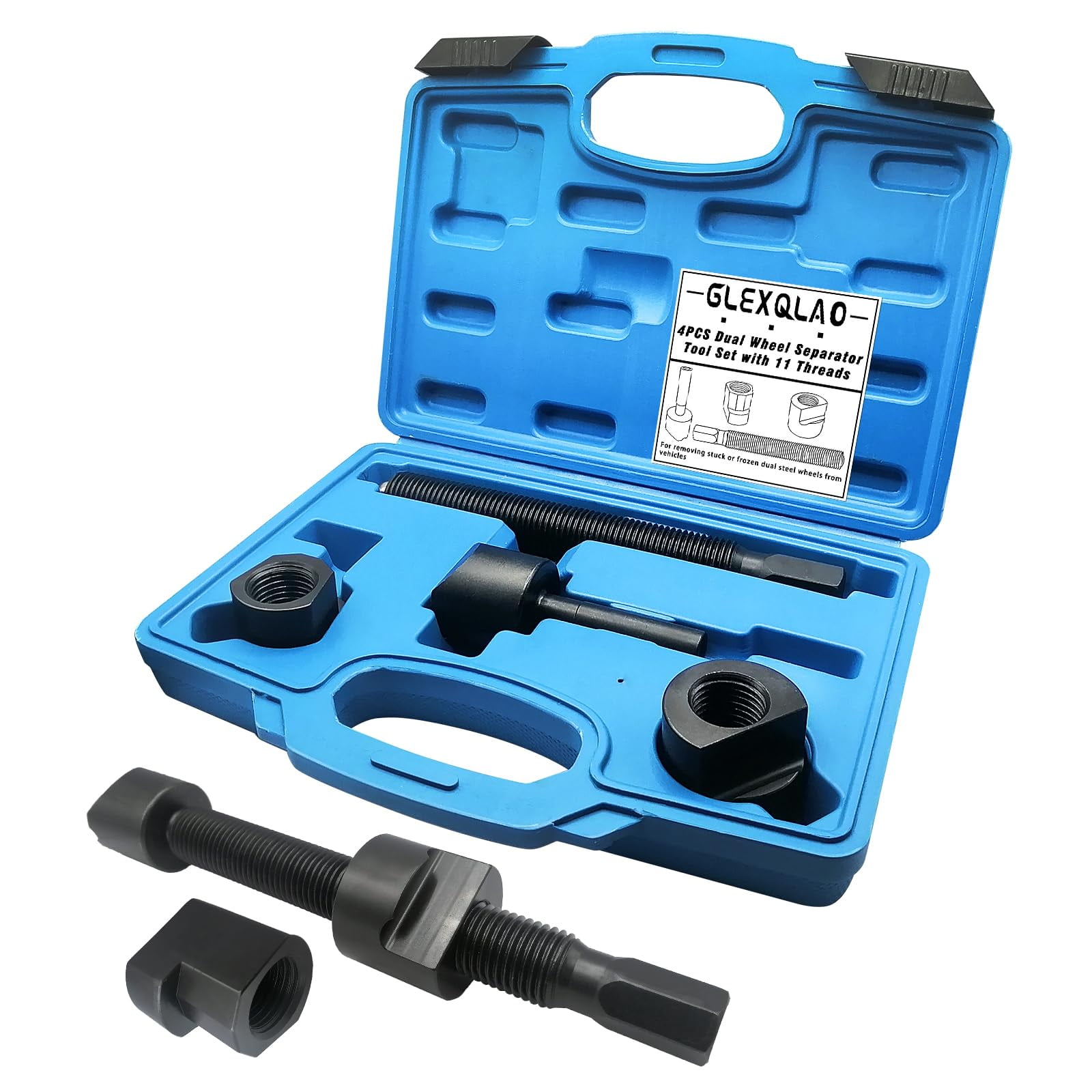 GLEXQLAO Dual Wheel Separator Tool Set with 11 Threads, One-Piece ...