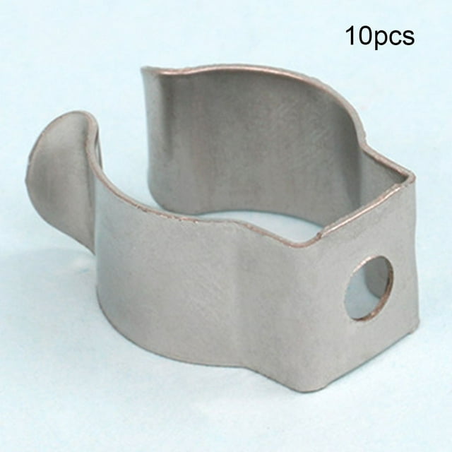 GLFILL 10Pcs Spring Terry Clips Open Type Spring Steel Tool Clips Heavy ...