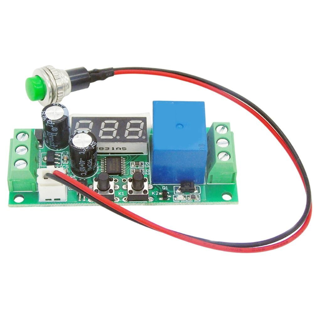 GLFILL 12V Adjustable Timer Relay Module for Precision Delay Switch ...
